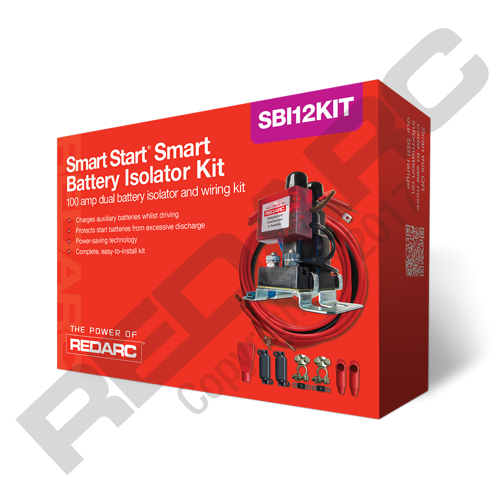 REDARC Dual Battery Isolator Kit 12V 100amp – Coast4x4